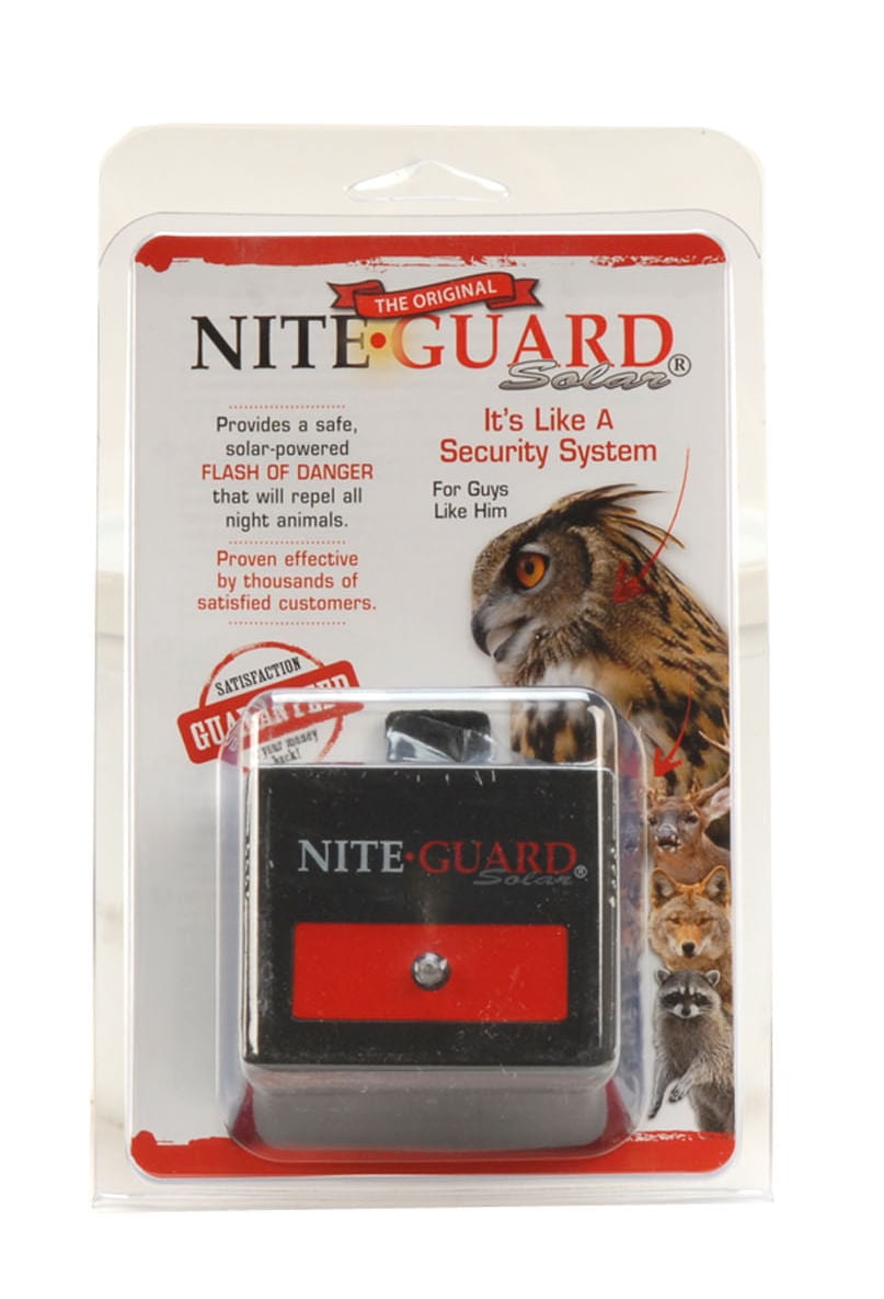 Nite Guard Night Predator Control Light Solar Powered Weatherproof ...