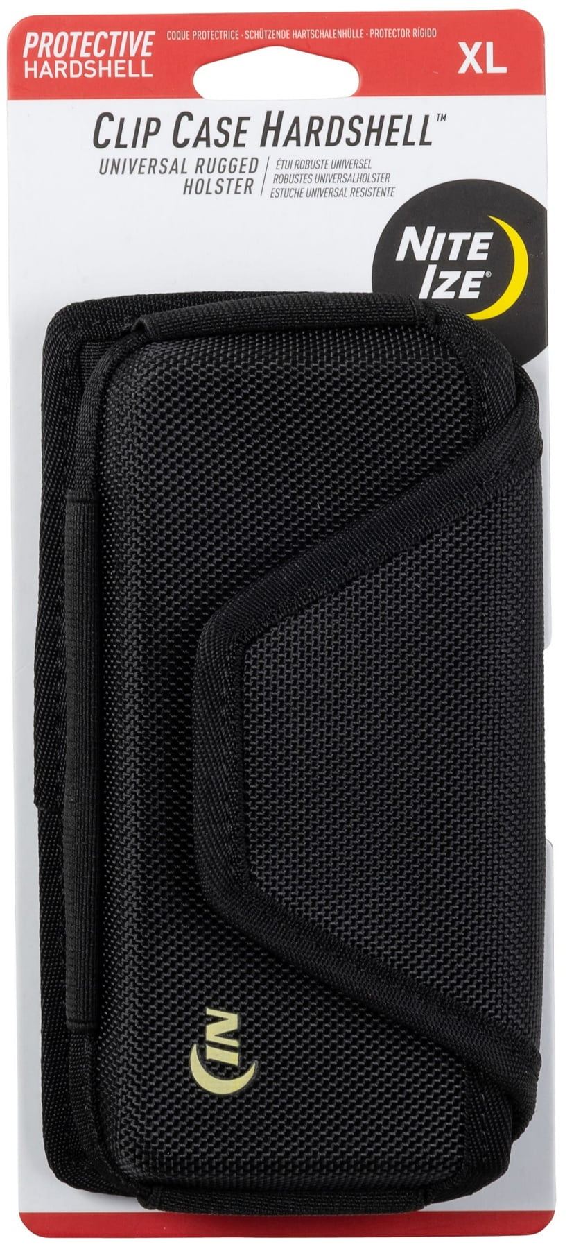 Nite Ize Clip Case Hardshell Universal Rugged Holster, XL - Horizontal ...