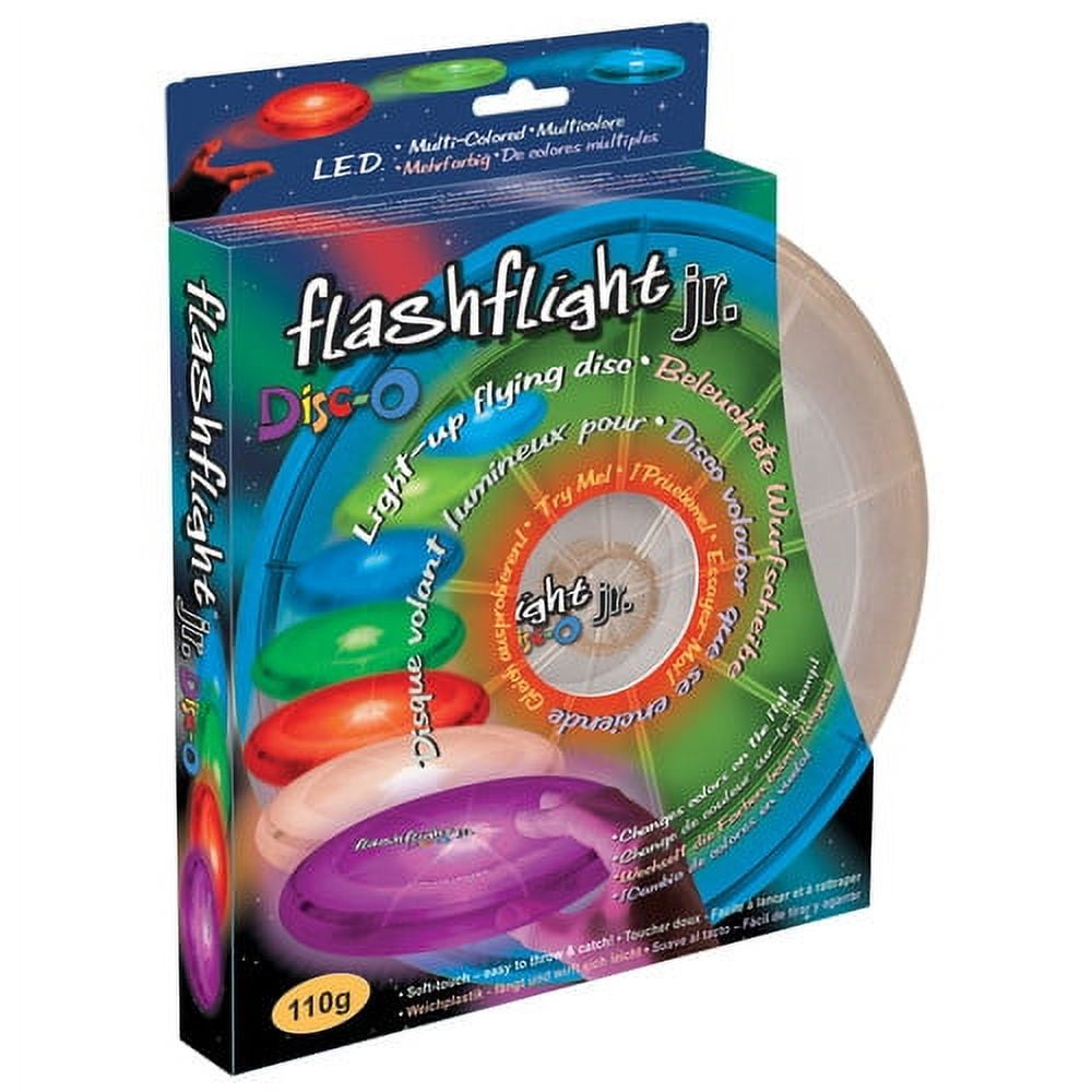 Nite Ize Flashflight Jr. Light Up Flying Disc For Kids, 120g Smaller ...