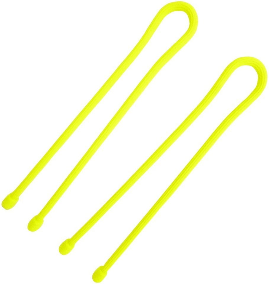 Nite Ize GT18-2PK-33 Reusable Rubber Twist Ties, Neon Yellow - Walmart.com