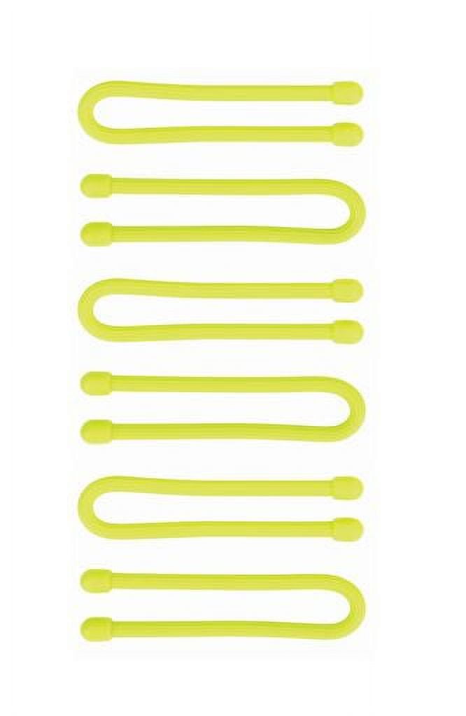Nite Ize Gear Tie® Pro Pack 6 in. - 6 Pack - Neon Yellow - Walmart.com