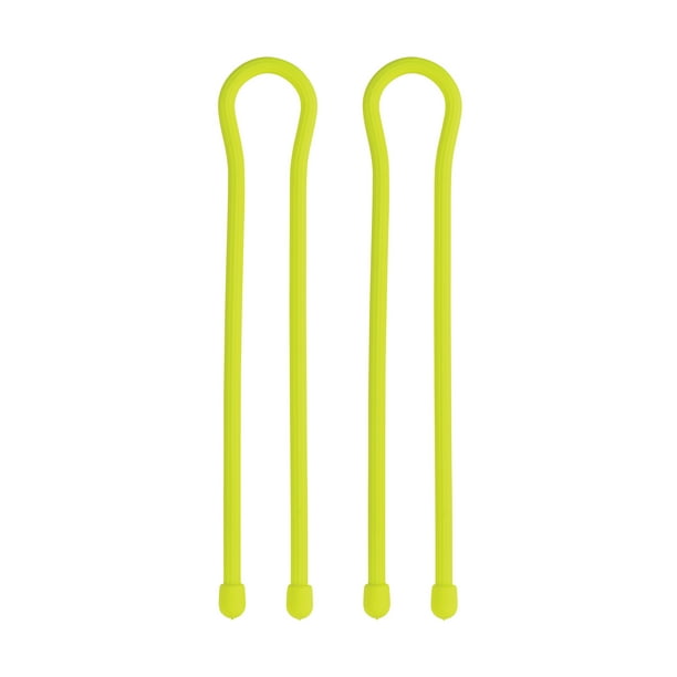 Nite Ize Gear Tie® Reusable Rubber Twist Tie™ 18 in. - 2 Pack - Neon ...