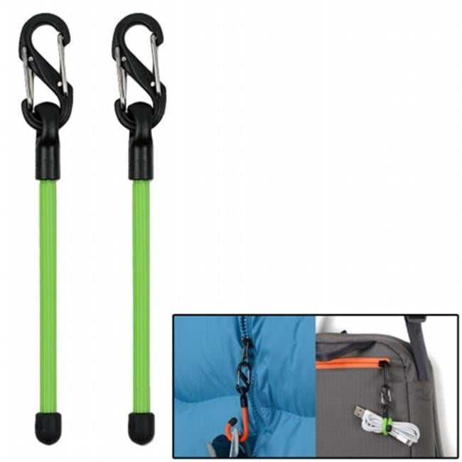 Nite Ize Gear Tie Zipper Pull, The Original Gear Tie Plus S-Biner Clip ...