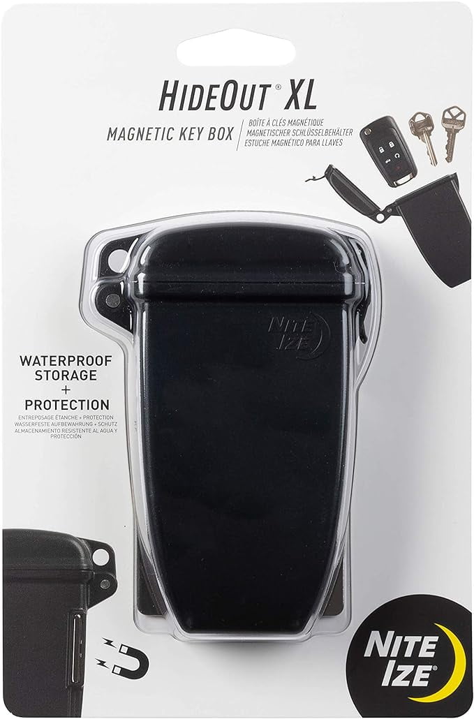 Nite Ize Hideout Magnetic Key Box - Waterproof Key Hider - Magnetic Key ...