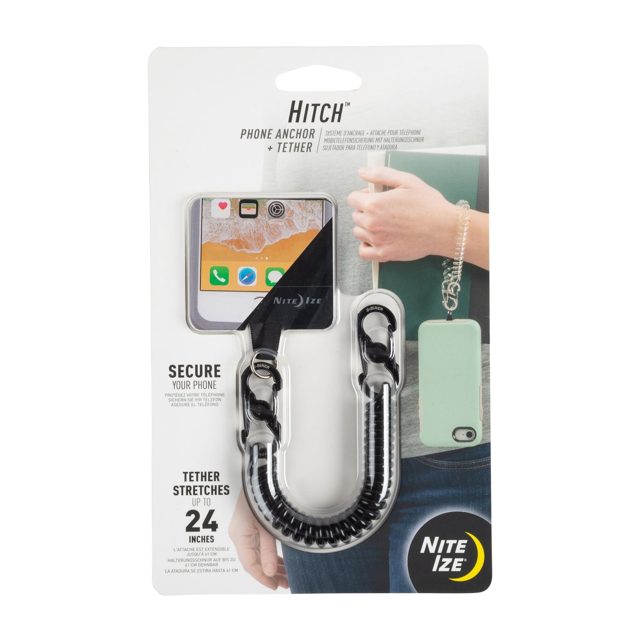 Nite Ize Hitch Plus Tether - Universal Phone Case Anchor And Tether For ...