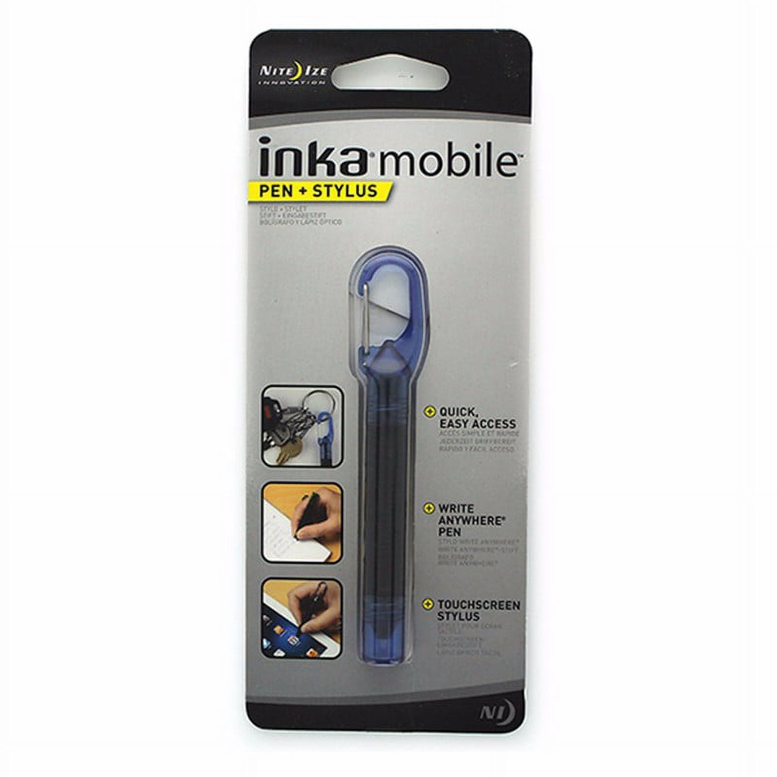Nite Ize Inka Mobile Pen + Stylus Pen for Tablets Blue - Walmart ...