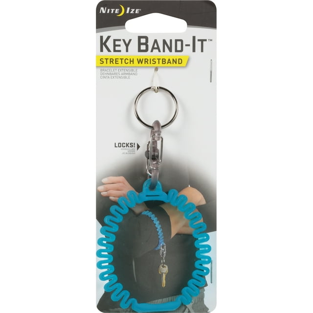 Nite Ize Key Band-It Series KWB-03-R6 Stretch Wrist Band, Stainless ...