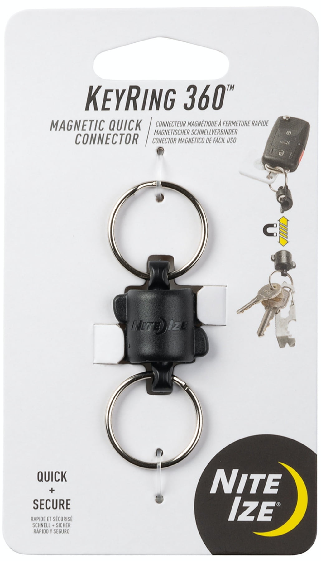 Nite Ize KeyRing 360 Magnetic Quick Connector - Walmart.com