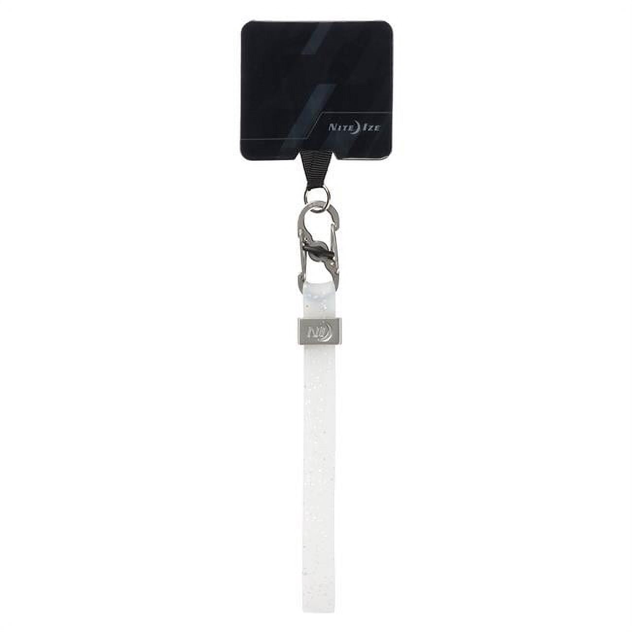 Nite Ize Hitch Phone Anchor + Stretch Strap - White Sparkle - Walmart.com