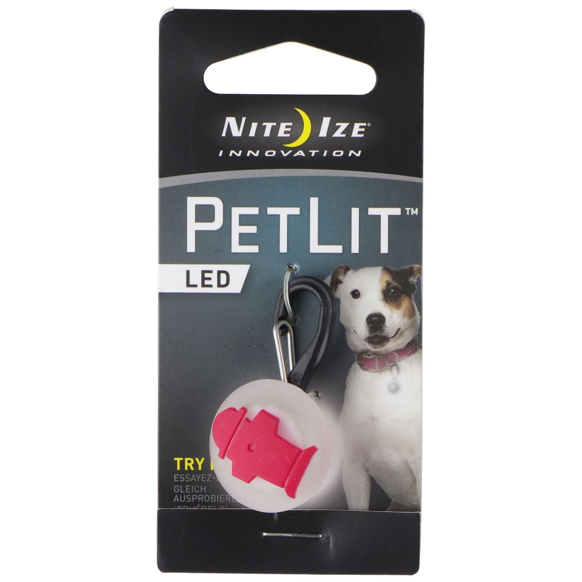 Nite Ize PCL02-03-10HY PetLit Red Hydrant LED Collar Light - Walmart.com