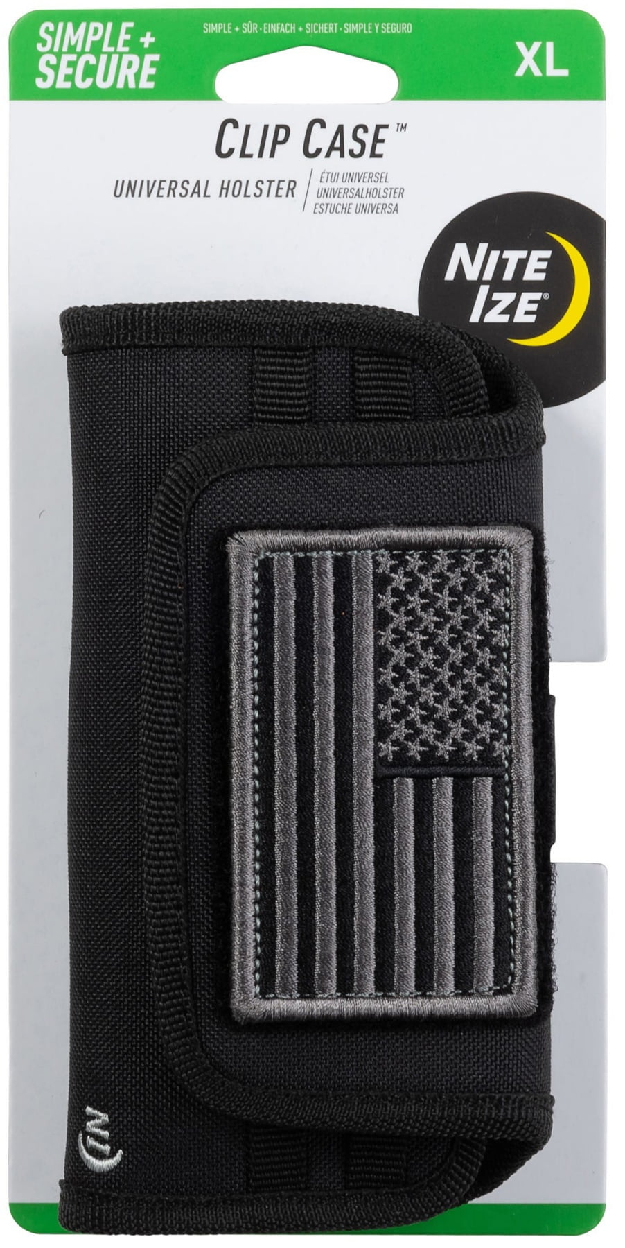 Nite Ize Rugged Design Holster Cell Phone Case for Android Apple, Black ...