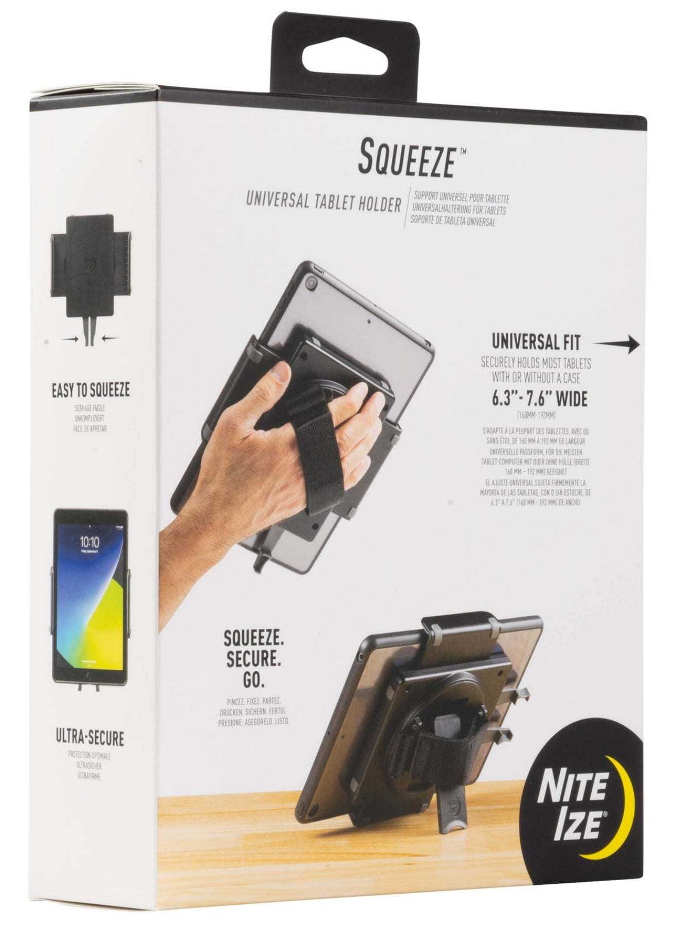 Nite Ize Squeeze Universal Tablet Holder, Tablet Stand and Lanyard Fits ...
