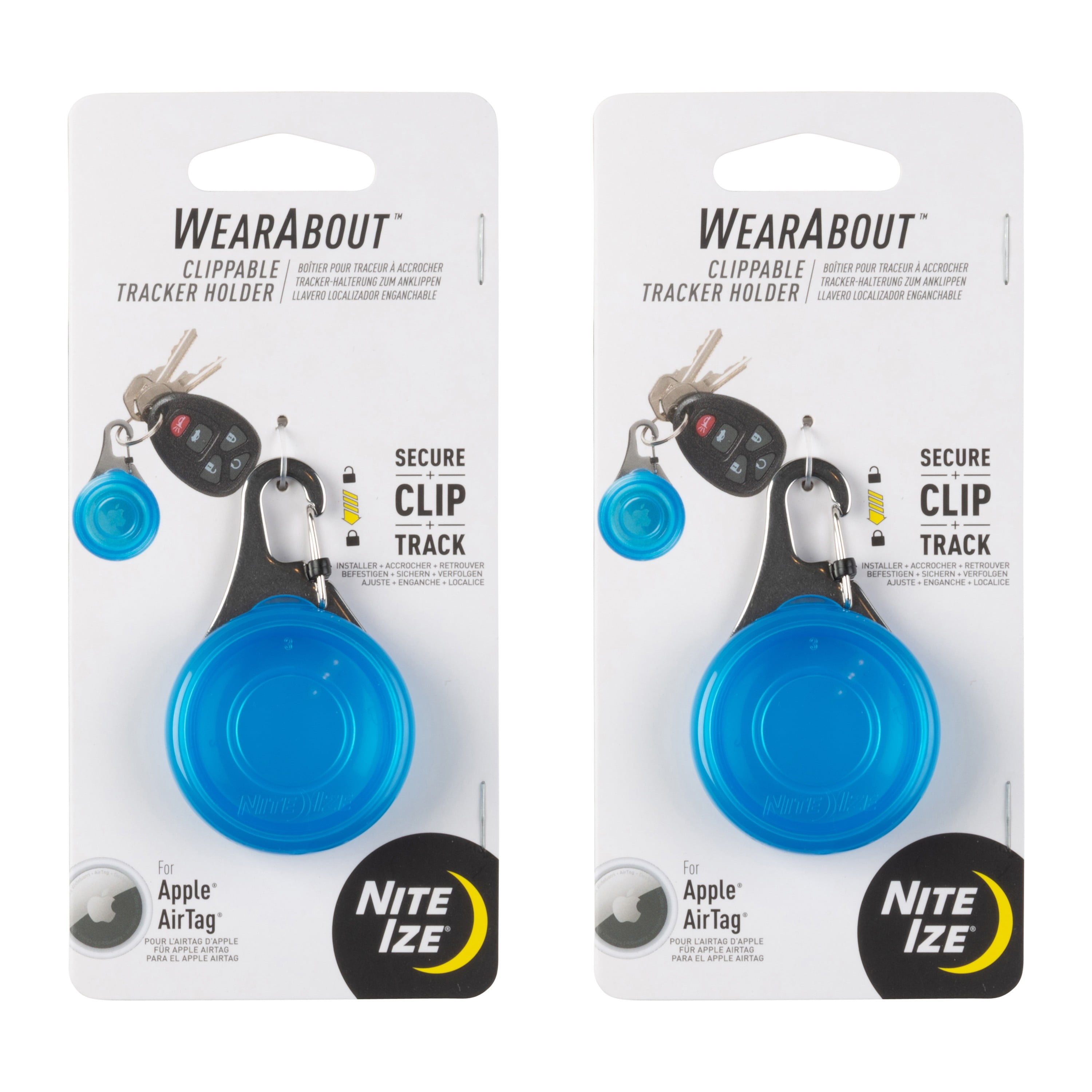 Nite Ize WearAbout Clippable Tracker Holder - Tracker Keychain ...