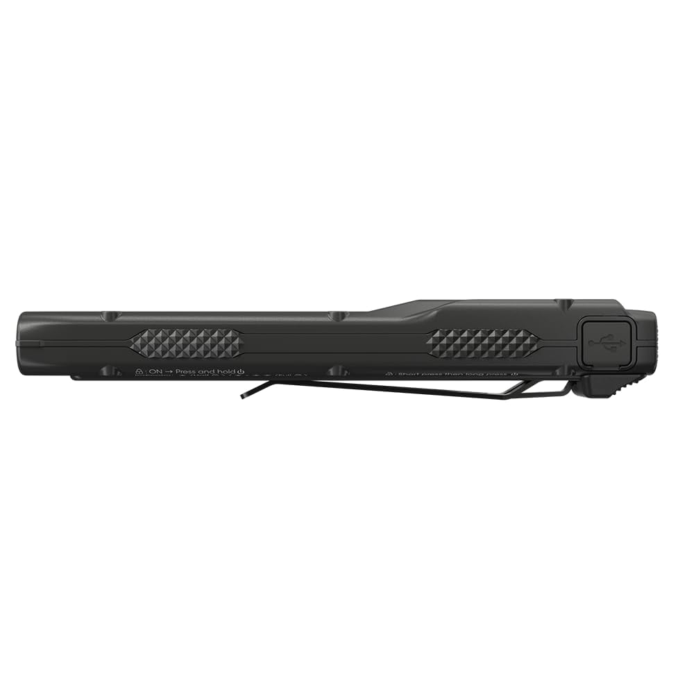 Nitecore EDC25 EDC Flashlight, 3000 Lumen Slim Flat Shape USB-C Rechargeable Lightweight for ...