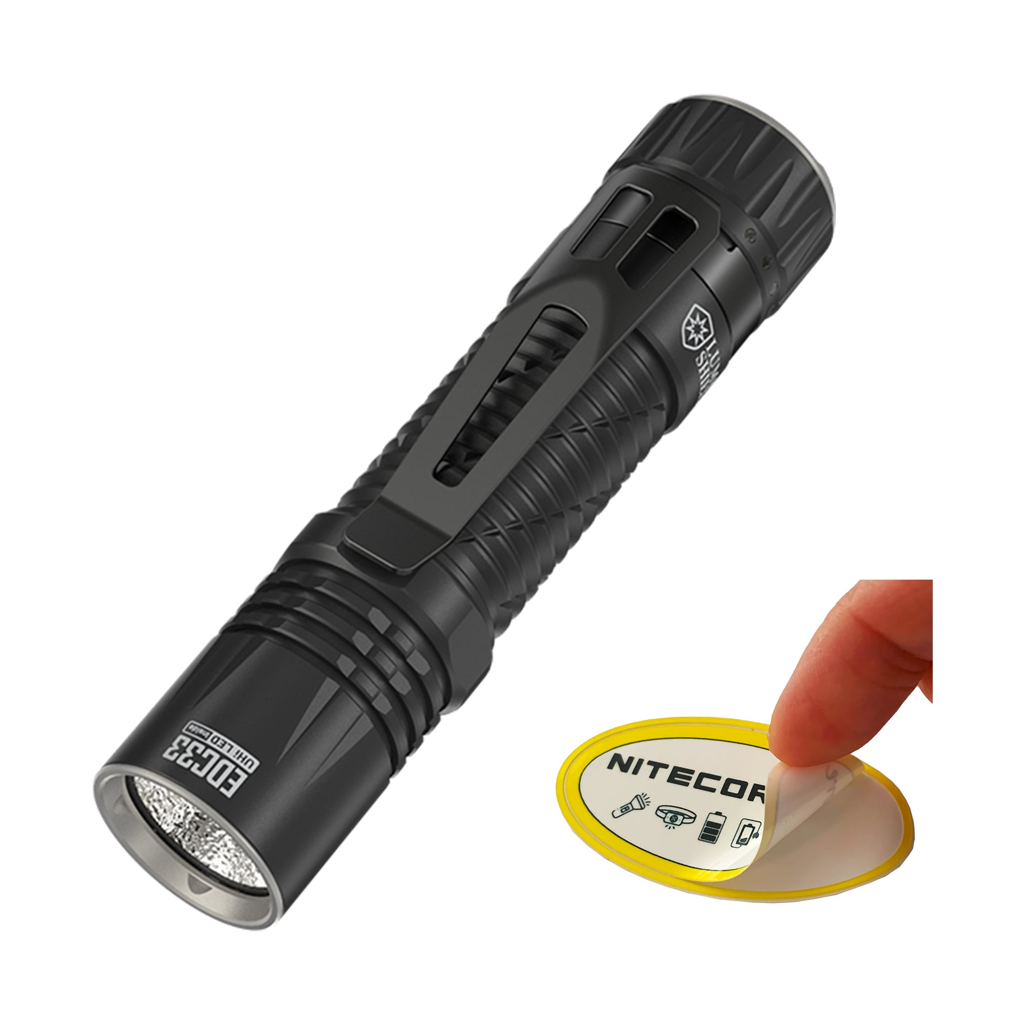 Nitecore EDC33 4000 Lumen Rechargeable EDC Flashlight + Nitecore ...