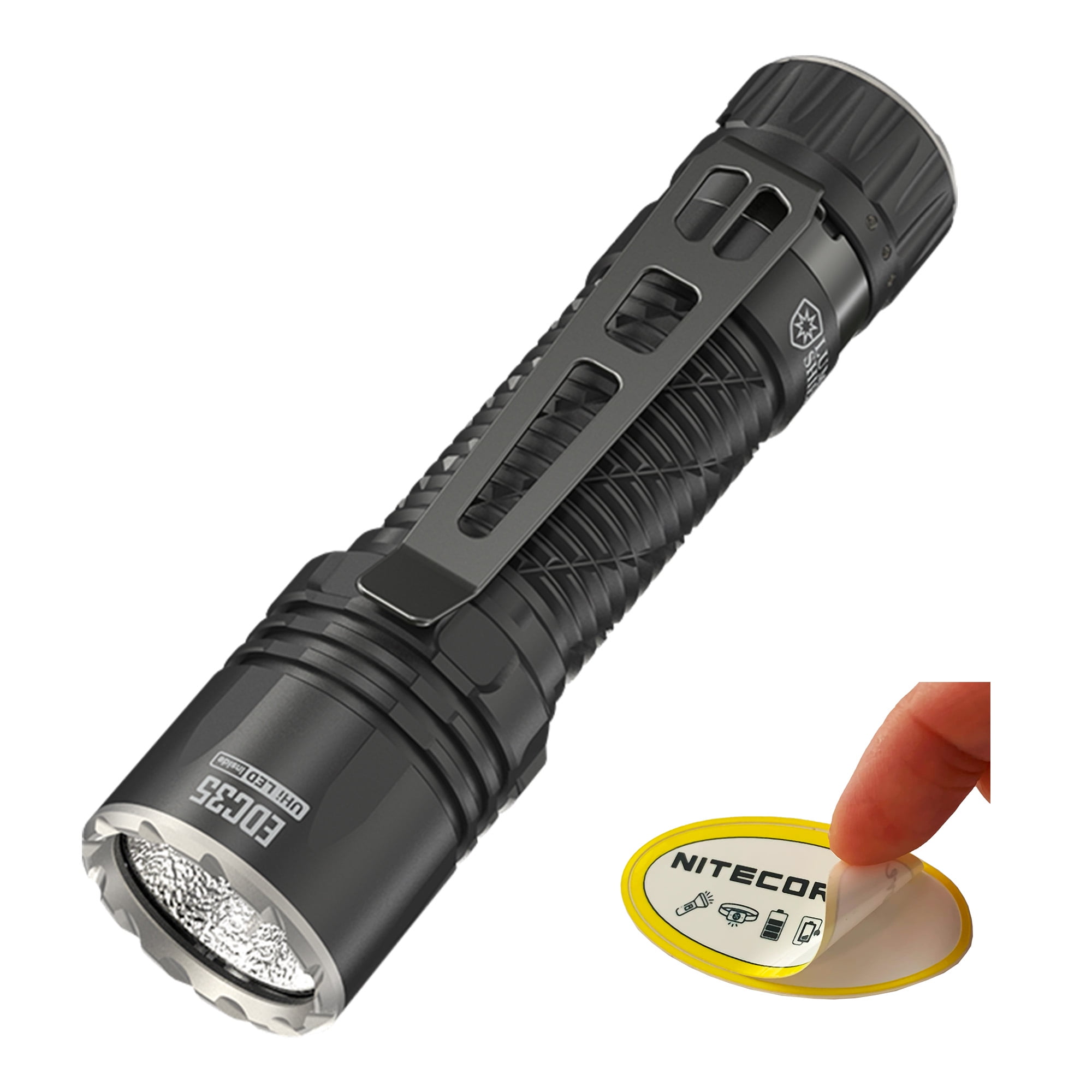 Nitecore EDC35 Ultra LED 5000 Lumen Rechargeable Flashlight with ...