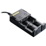 Nitecore Intellicharge i2, Charger for 18650 AAA AA Li-Ion/NiMH ...