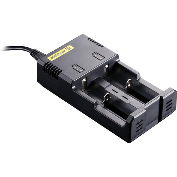 Nitecore Intellicharge i2, Charger for 18650 AAA AA Li-Ion/NiMH ...