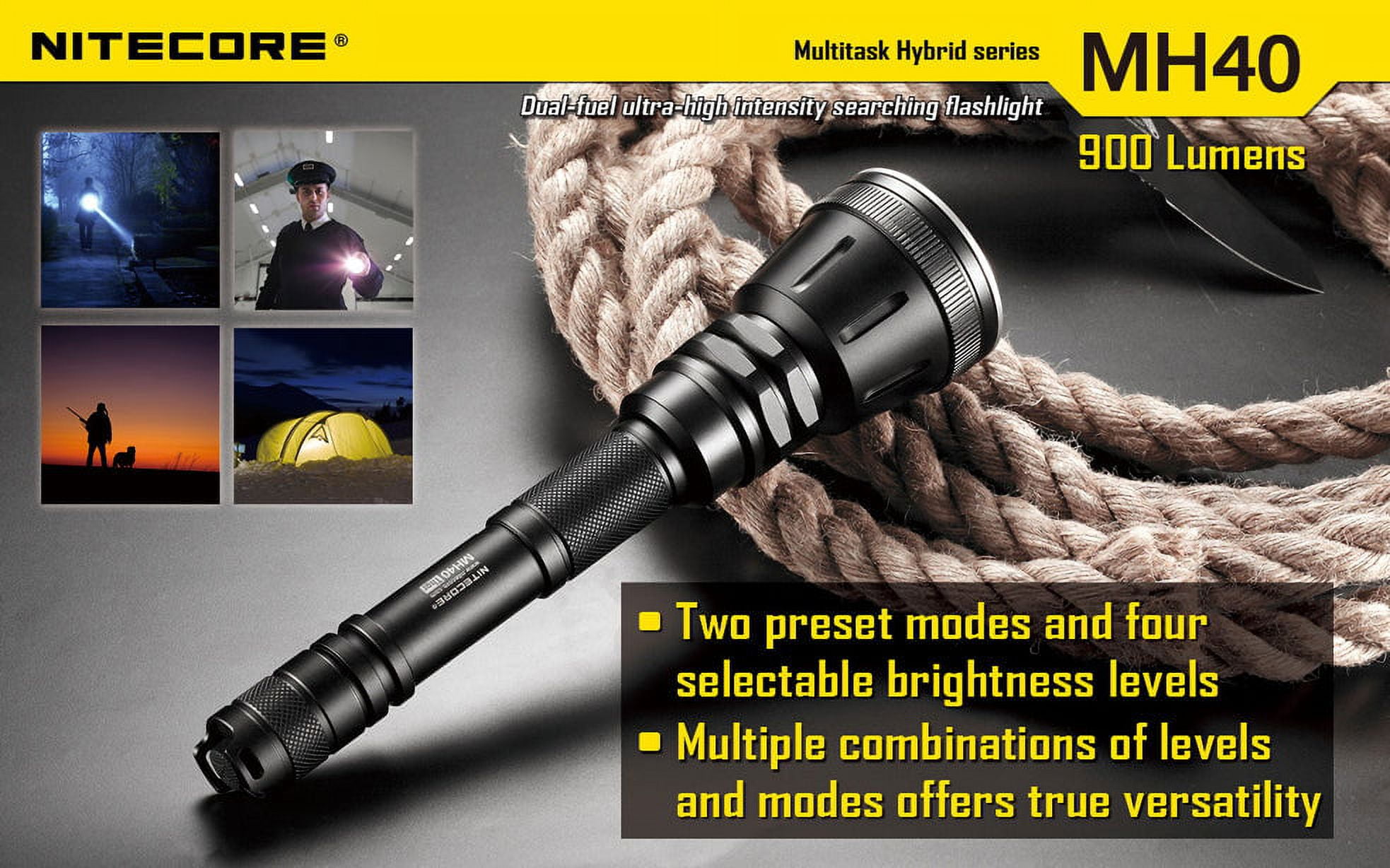 Nitecore Multi Task Hybrid Series MH40 - Walmart.com