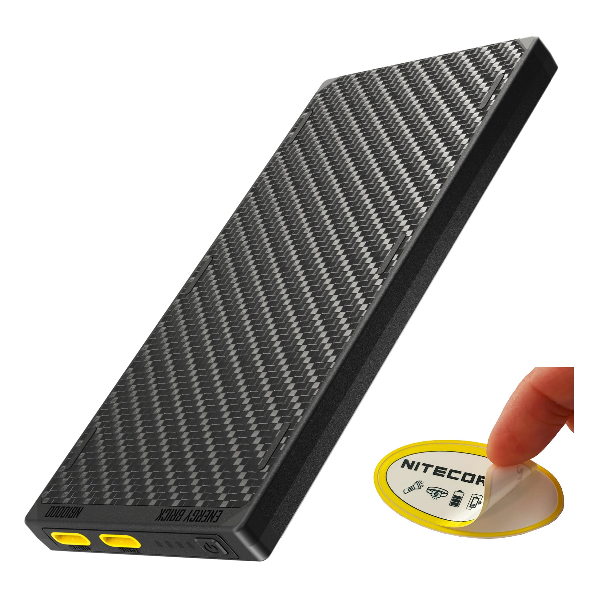 Nitecore NB10000 Gen 3 Ultra-Slim USB-C Power Bank + Nitecore Sticker ...