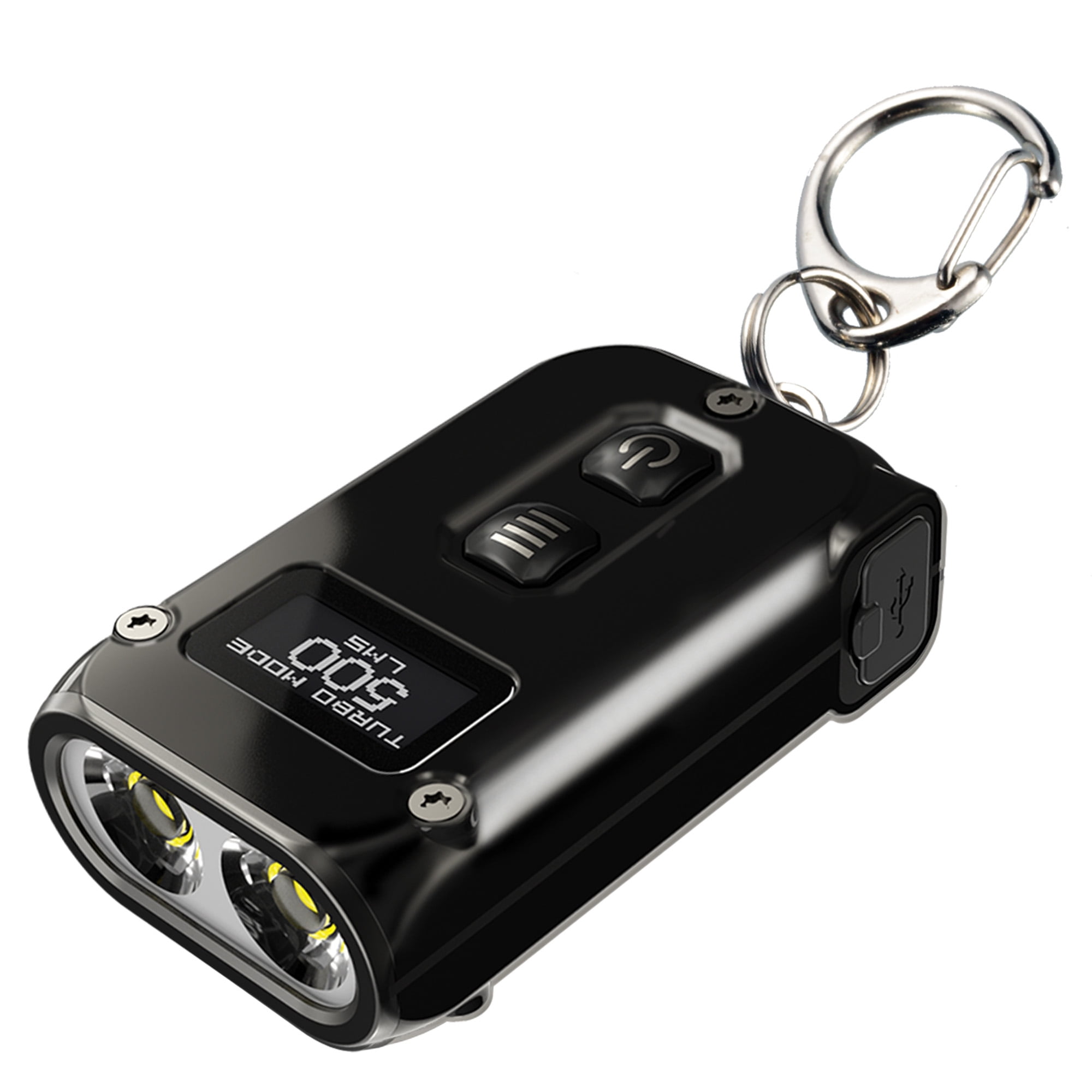 Nitecore TINI 2 500 Lumen Rechargeable Keychain Flashlight (Stainless ...