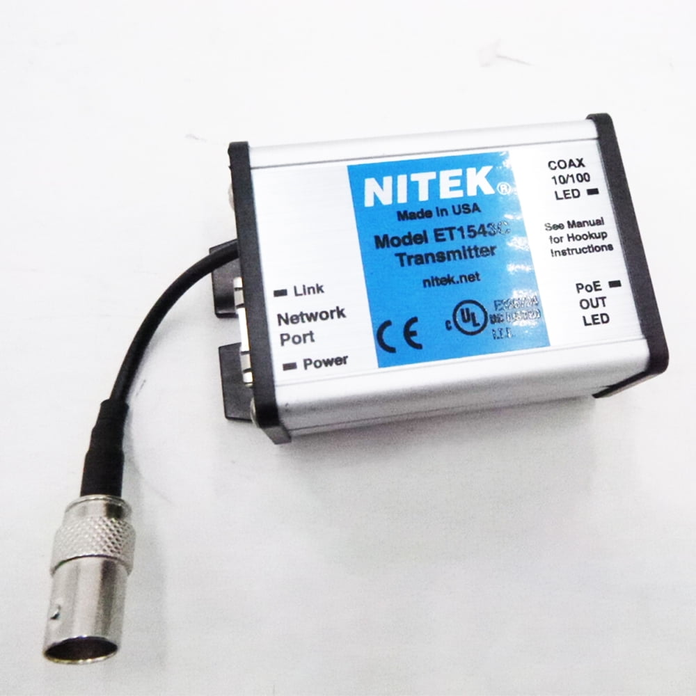 Nitek ET1543C Mini IP Cameras over Coax Transmitter - Walmart.com