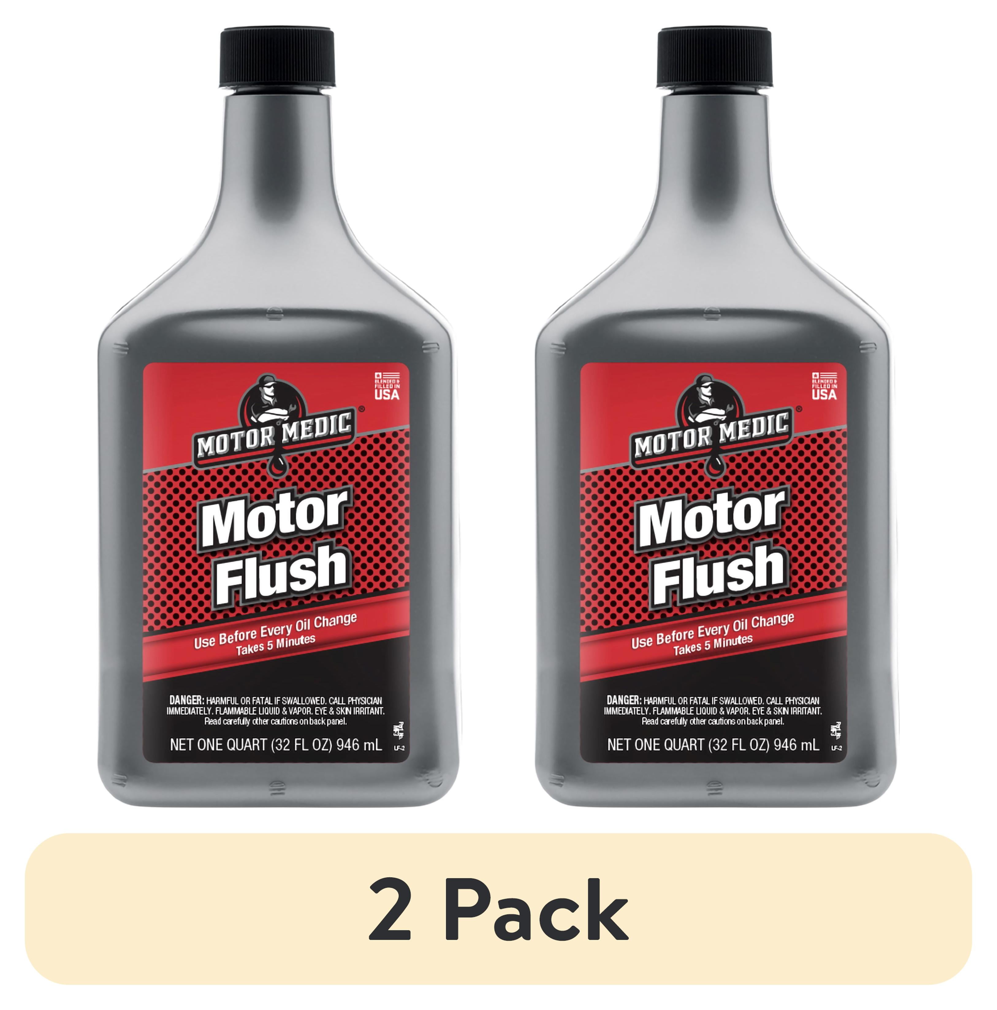 (2 pack) Niteo Products Motor Medic Engine Flush Additive, 32 fl oz ...