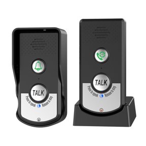HOSMART Two-Way Wireless Intercom System, 1000ft Range, Indoor Voice ...