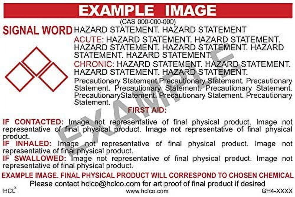 Nitric Acid GHS Label - 2" x 3" (Pack of 25)$$Safety & Emergency ...