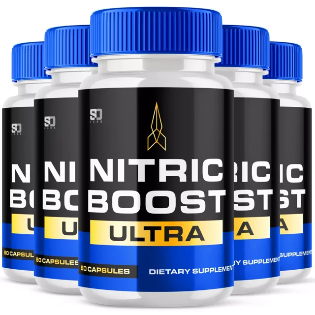 Nitric Boost Ultra - Enhance Performance and Daily Energy (5 Pack ...