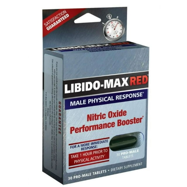 Nitric Oxide Performance Male Performance Supplement 30ct - Walmart.com