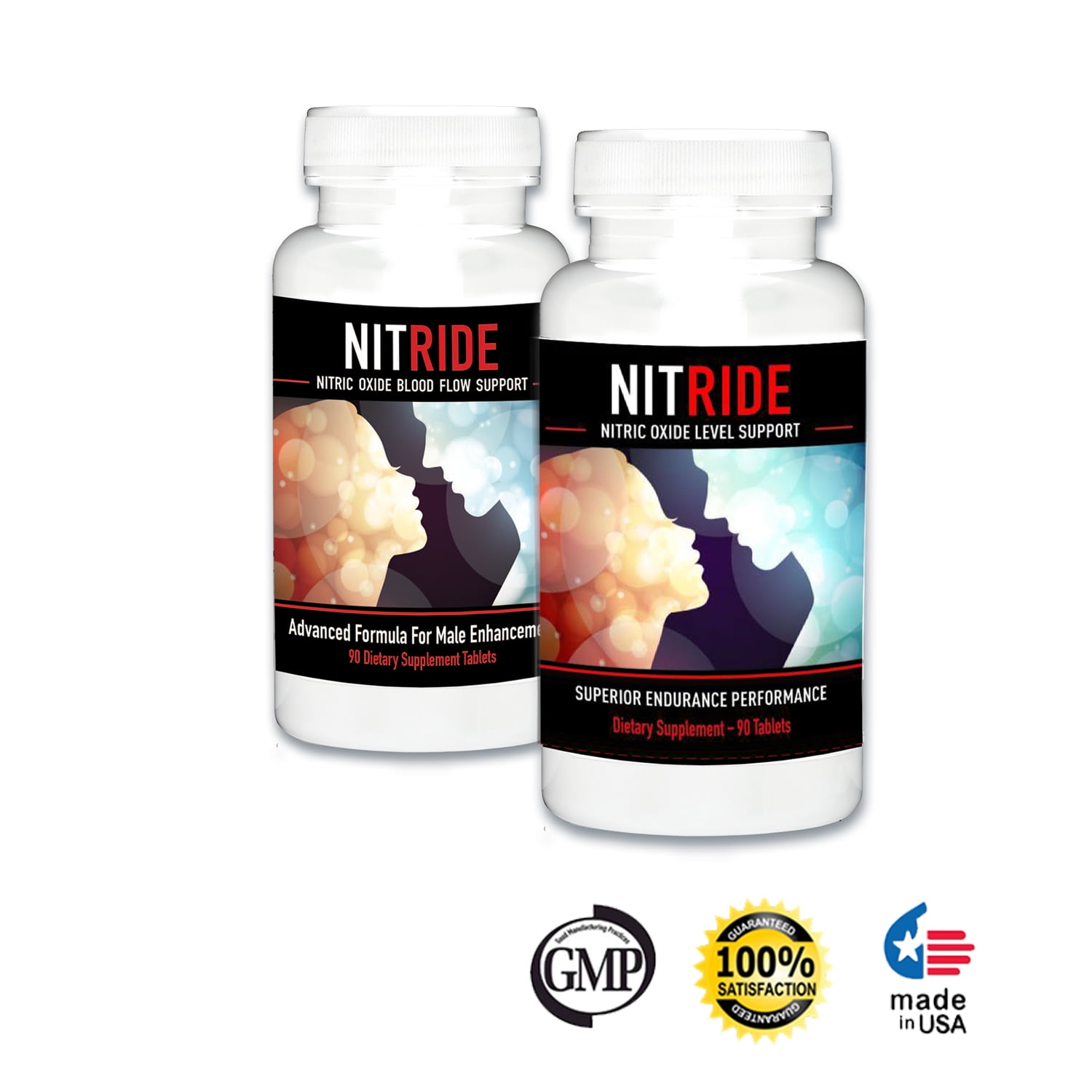 Nitride Premium Nitric Oxide Booster, NO2, L Arganine, Performance ...