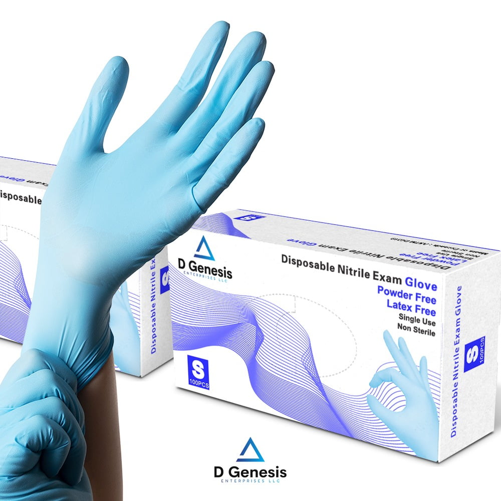 Nitrile FDA 510K Approved Disposable Gloves, Small, 1000 Count ...