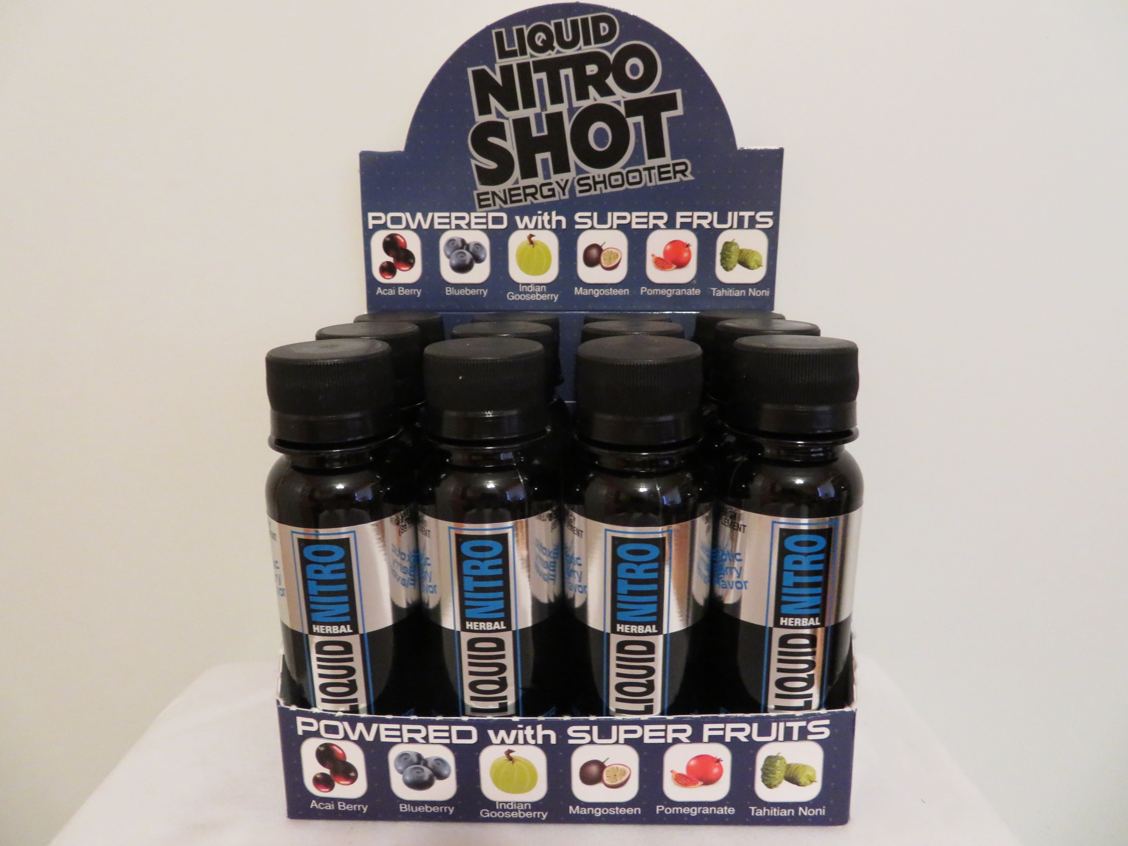 Nitro Berry Energy Shot Display - Walmart.com