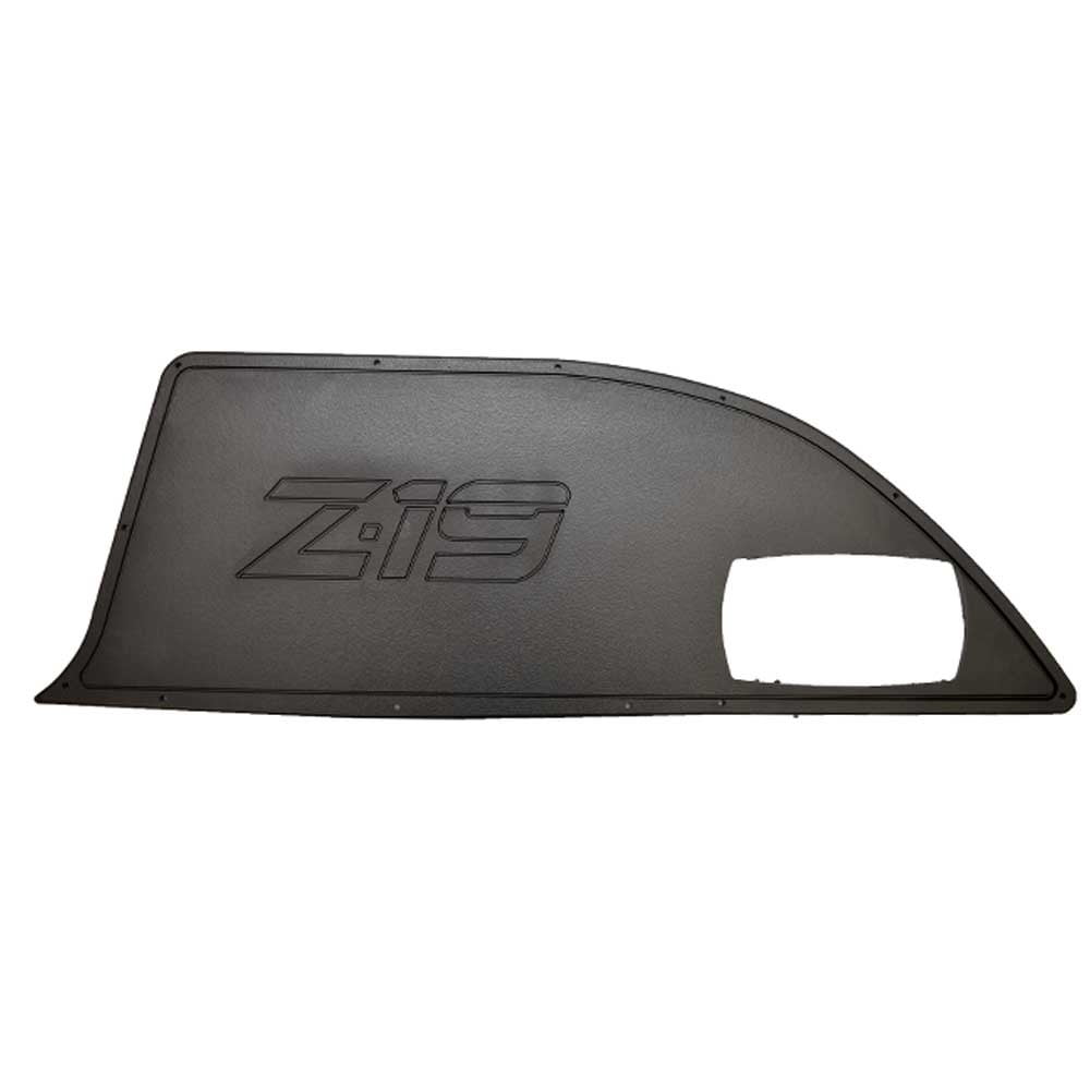 Nitro Boat Curved Bow Panel 186321 | Z19 Black Starboard - Walmart.com