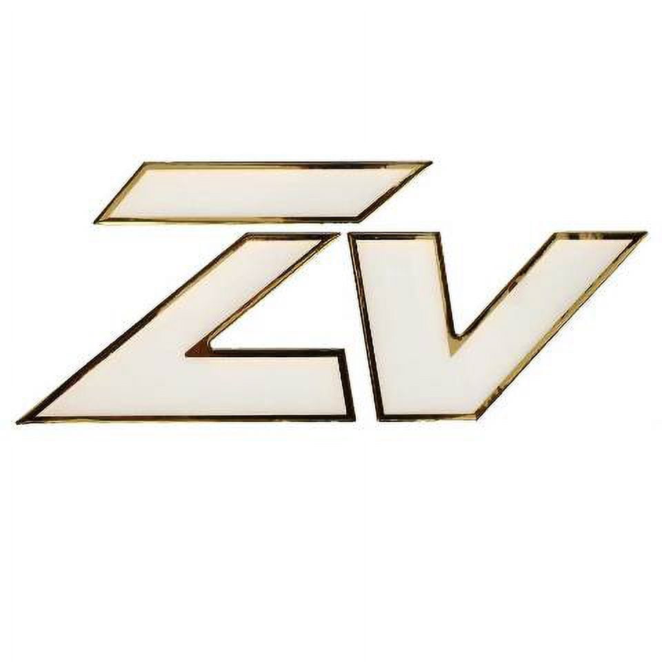 Nitro Boat Raised Decal 173057 | ZV White Gold 13 1/2 x 5 5/8 Inch ...