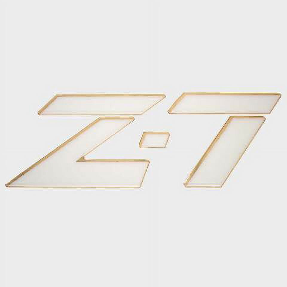 Nitro Boat Raised Emblem Decal 157603 | Z-7 White Gold Sticker ...