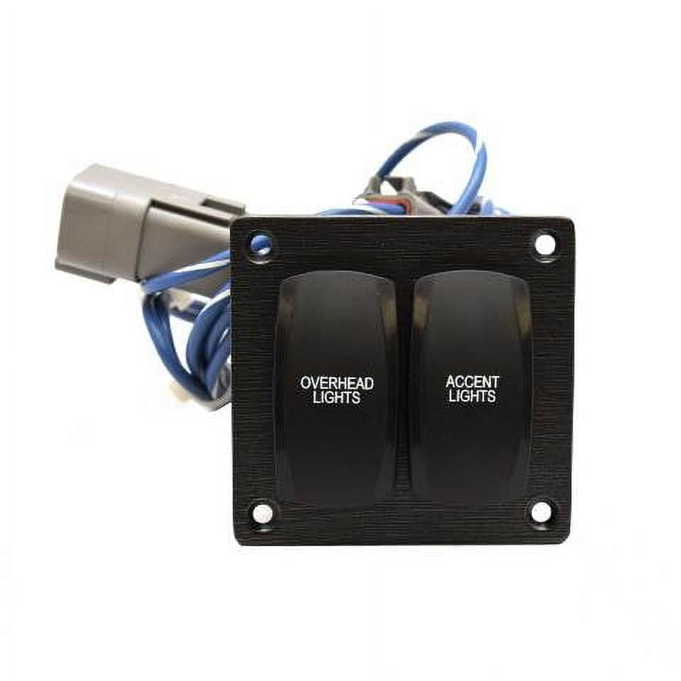 Nitro Boat Rocker Switch Panel 3309371 | Z6 Brushed Gray - Walmart.com