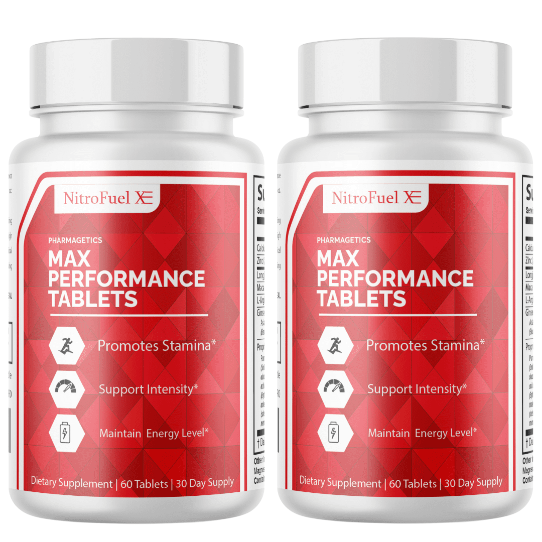 Nitro Fuel X For Men Advanced Performance Supplement - 2 Bottles ...
