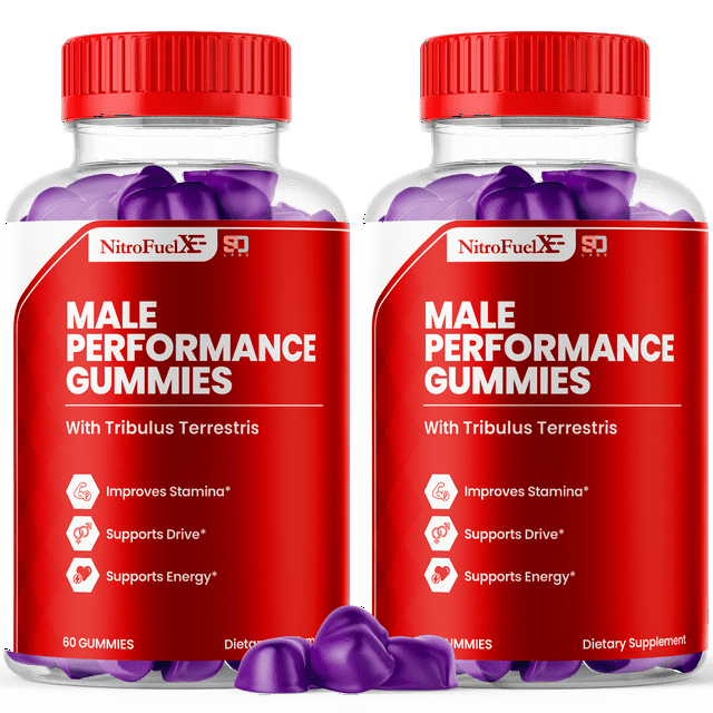 Nitro Fuel X Gummies for Men Advanced Performance Supplement 120 ...