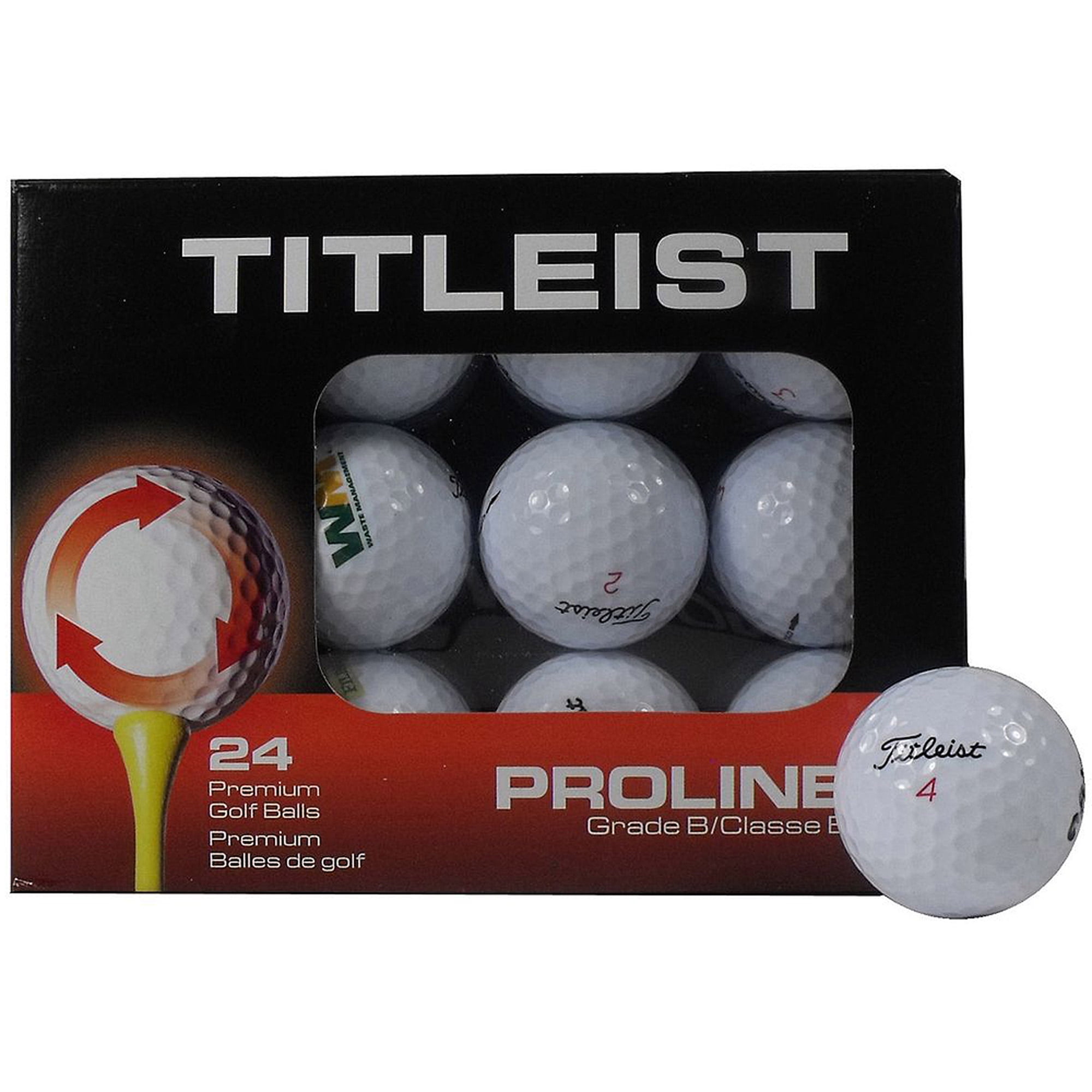 Titleist Proline Golf Balls, 2.6 lb, 24 Pieces - Walmart.com