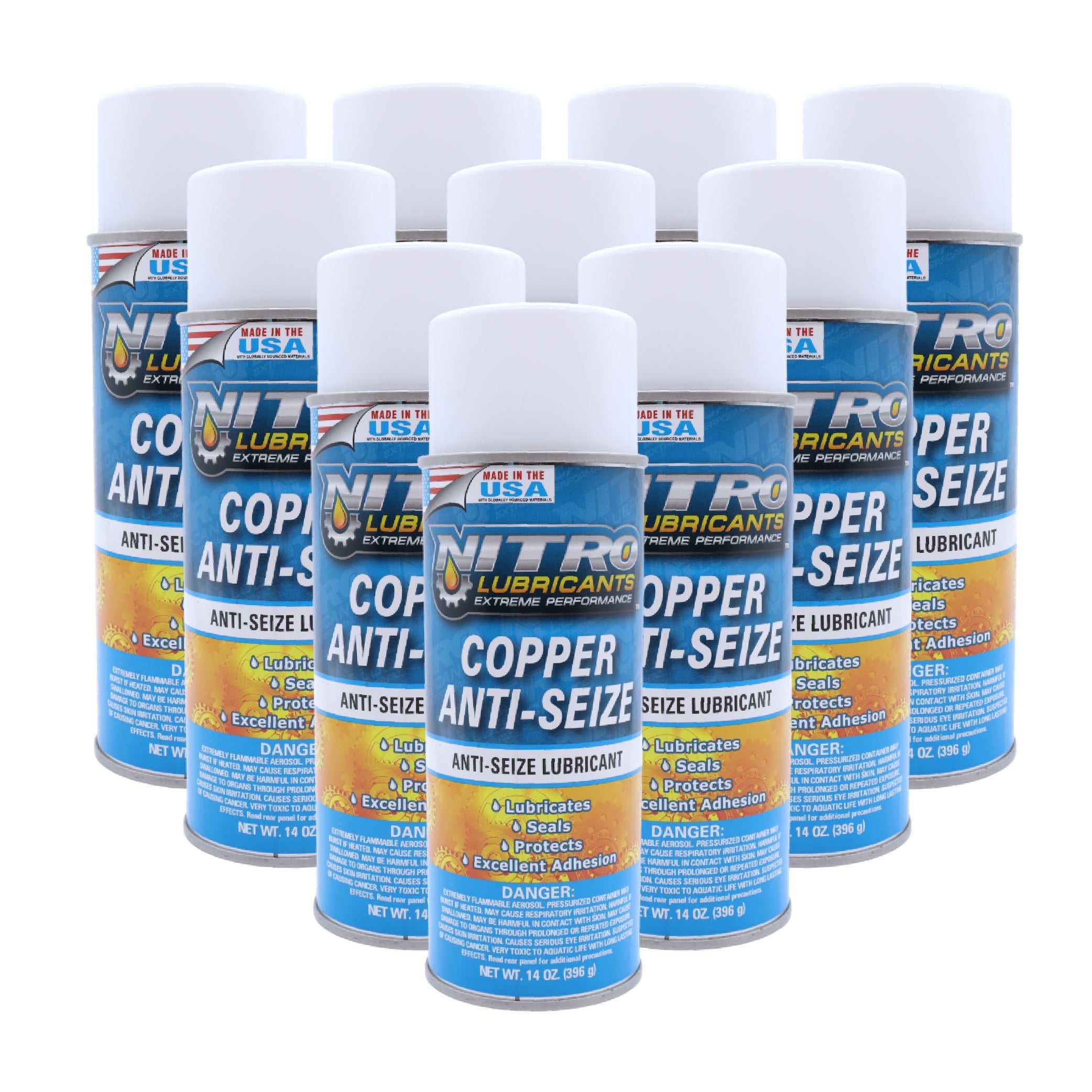 Nitro Lubricants Copper Anti-Seize – 14oz High Temp Lube & Protectant ...