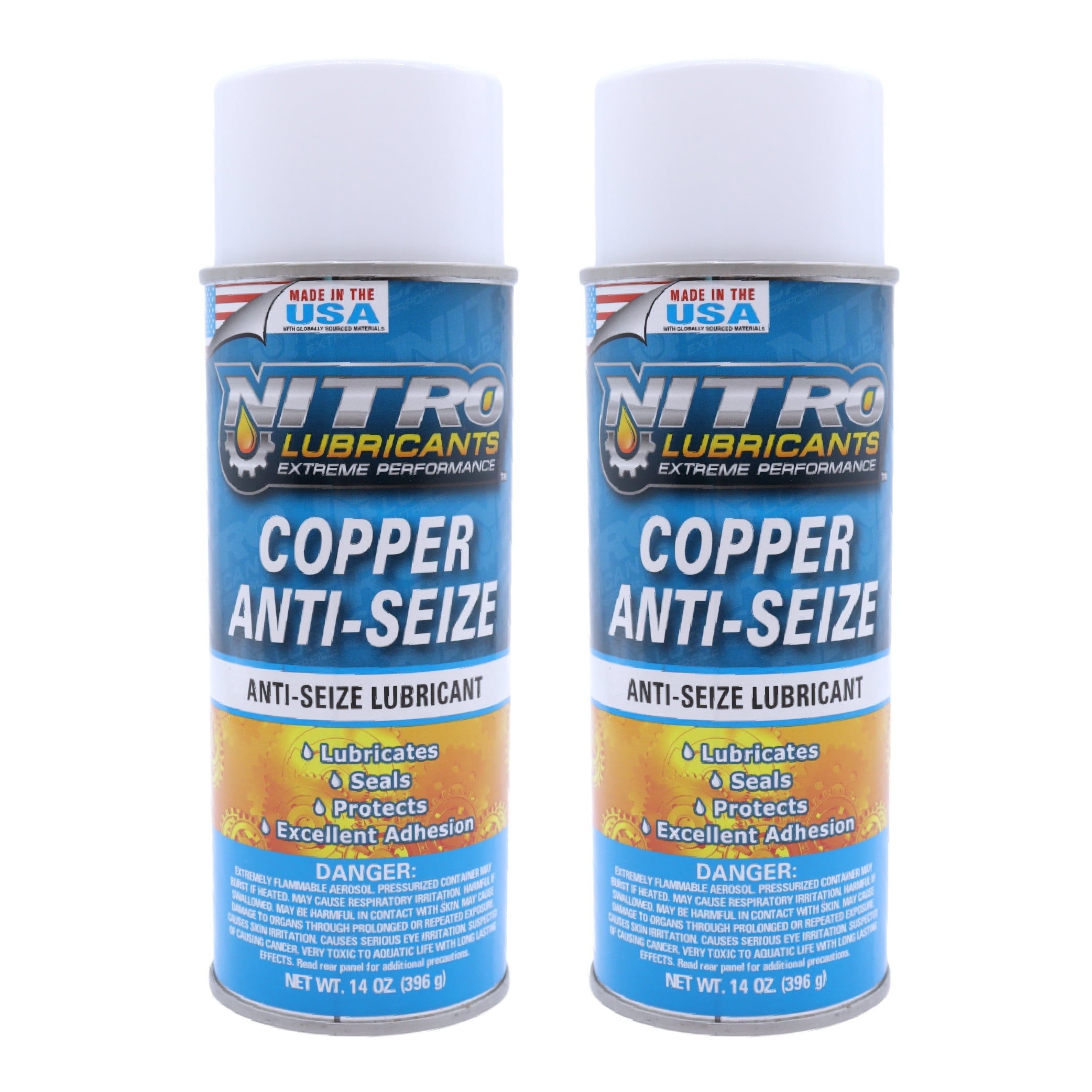 Nitro Lubricants Copper Anti-Seize – 14oz High Temp Lube & Protectant ...