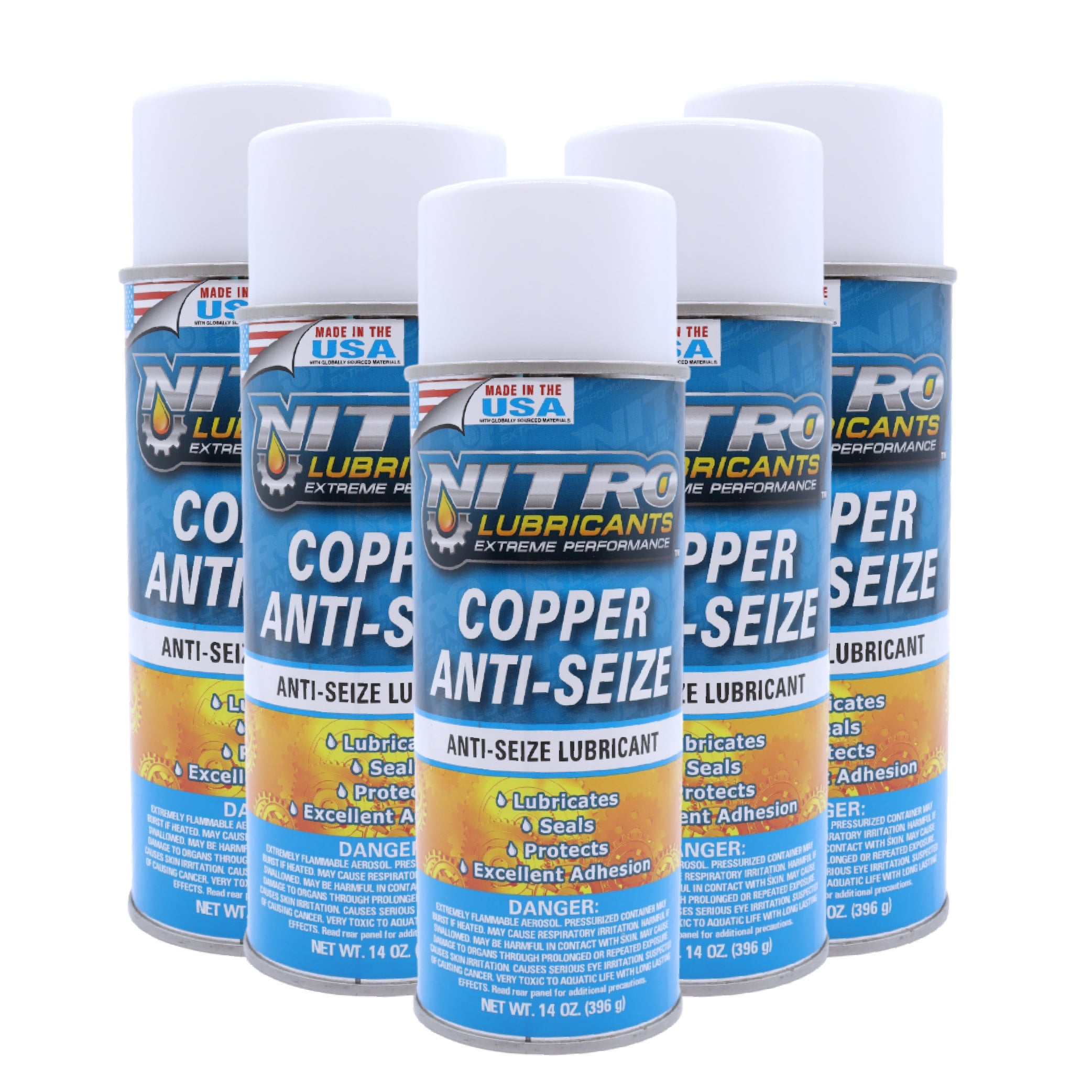 Nitro Lubricants Copper Anti-Seize – 14oz High Temp Lube & Protectant ...
