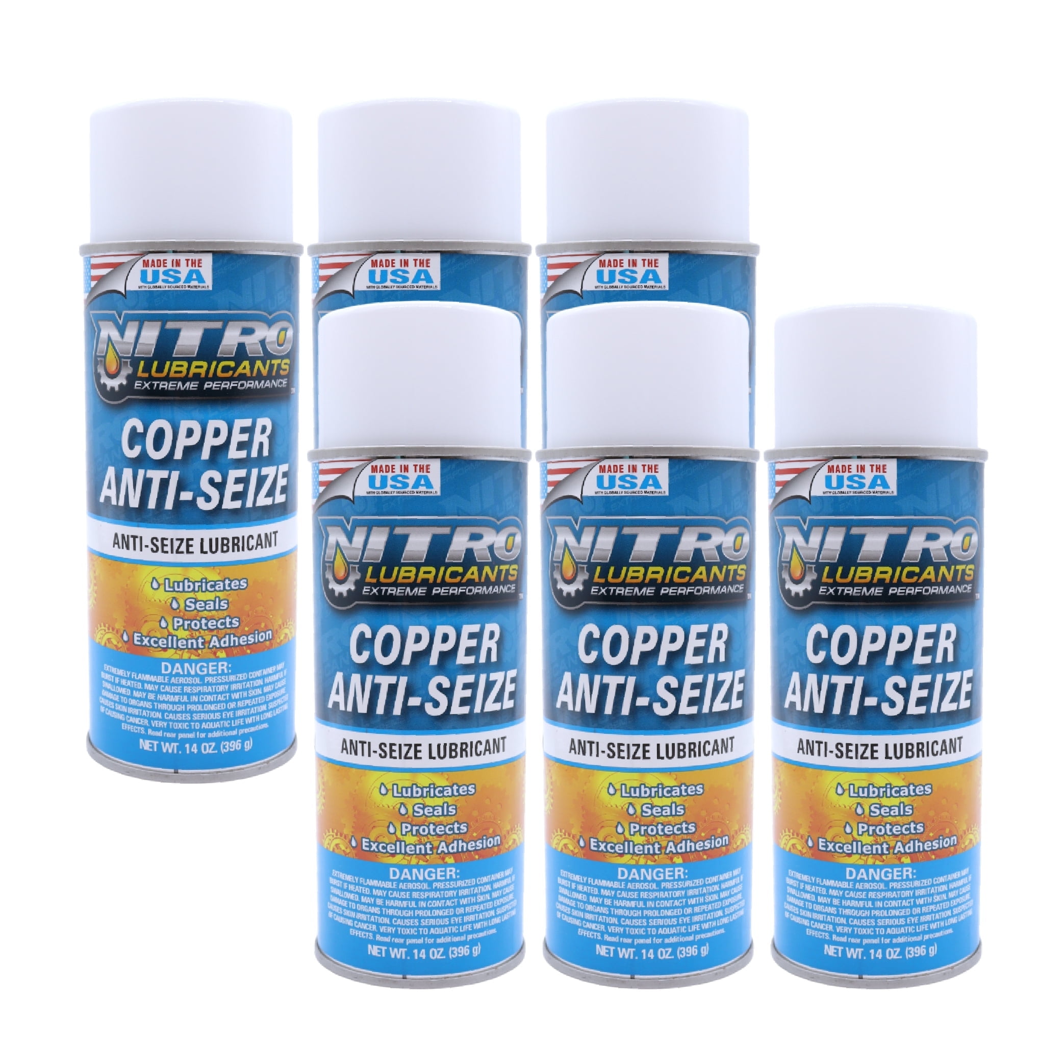 Nitro Lubricants Copper Anti-Seize – 14oz High Temp Lube & Protectant ...