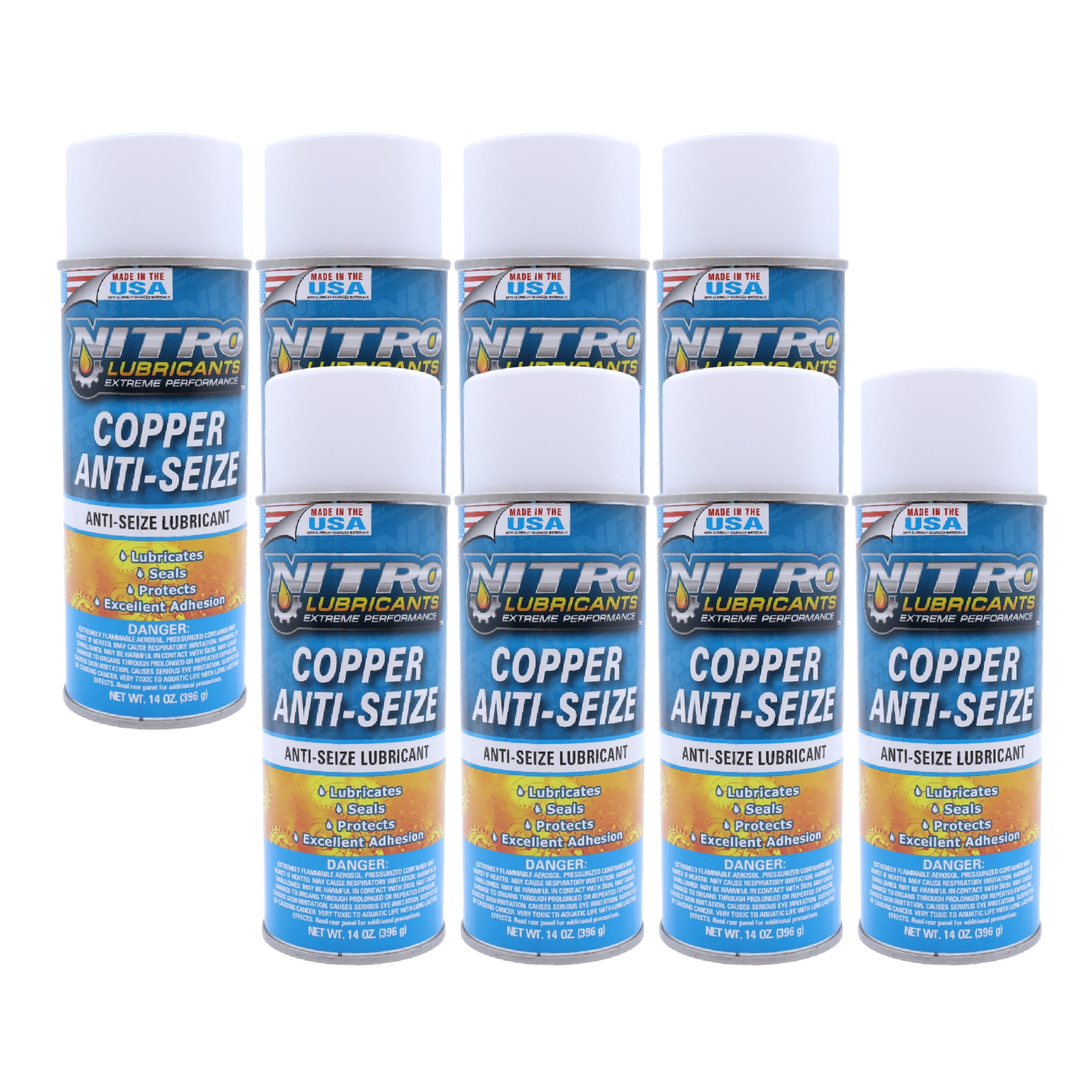 Nitro Lubricants Copper Anti-Seize – 14oz High Temp Lube & Protectant ...