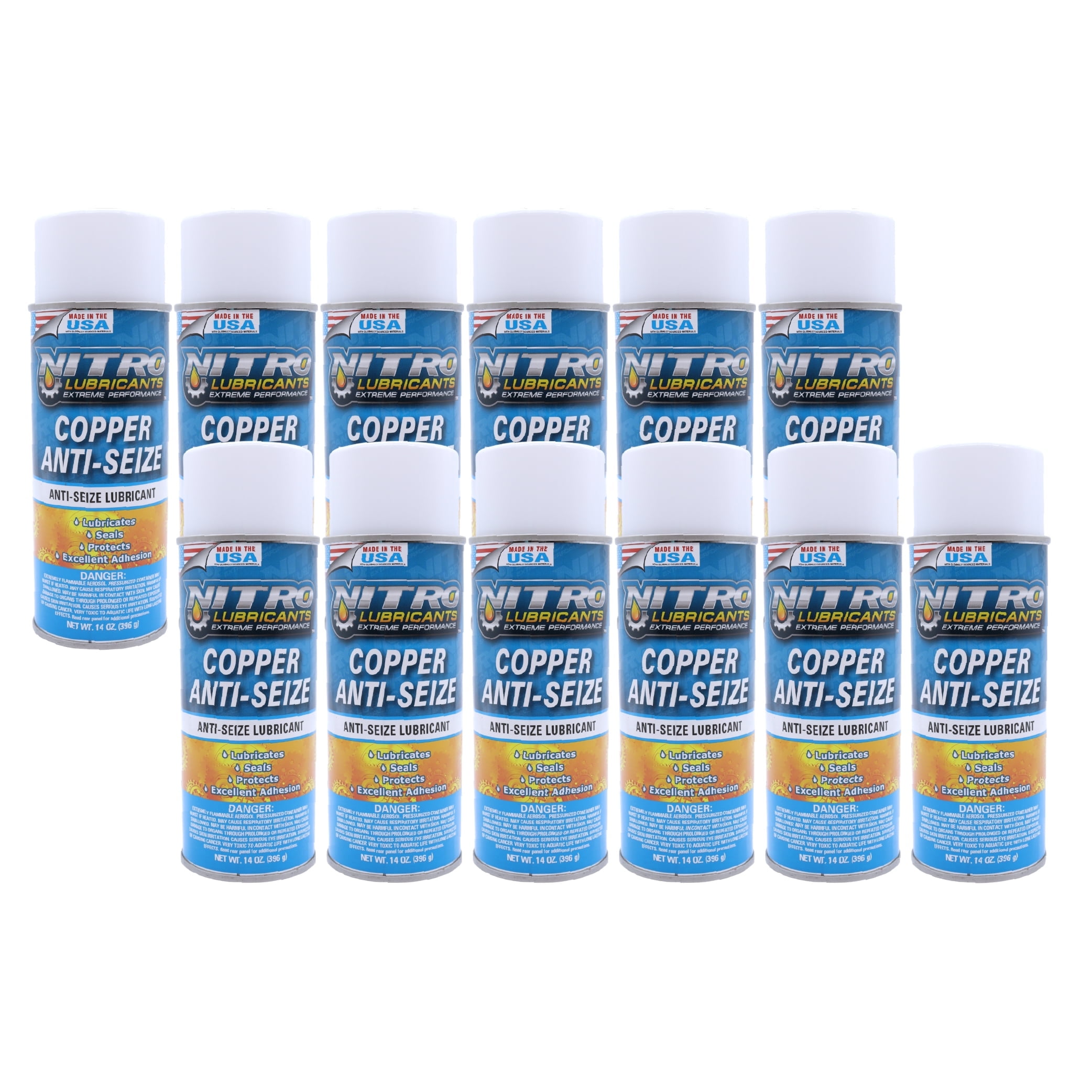 Nitro Lubricants Copper Anti-Seize – 14oz High Temp Lube & Protectant ...