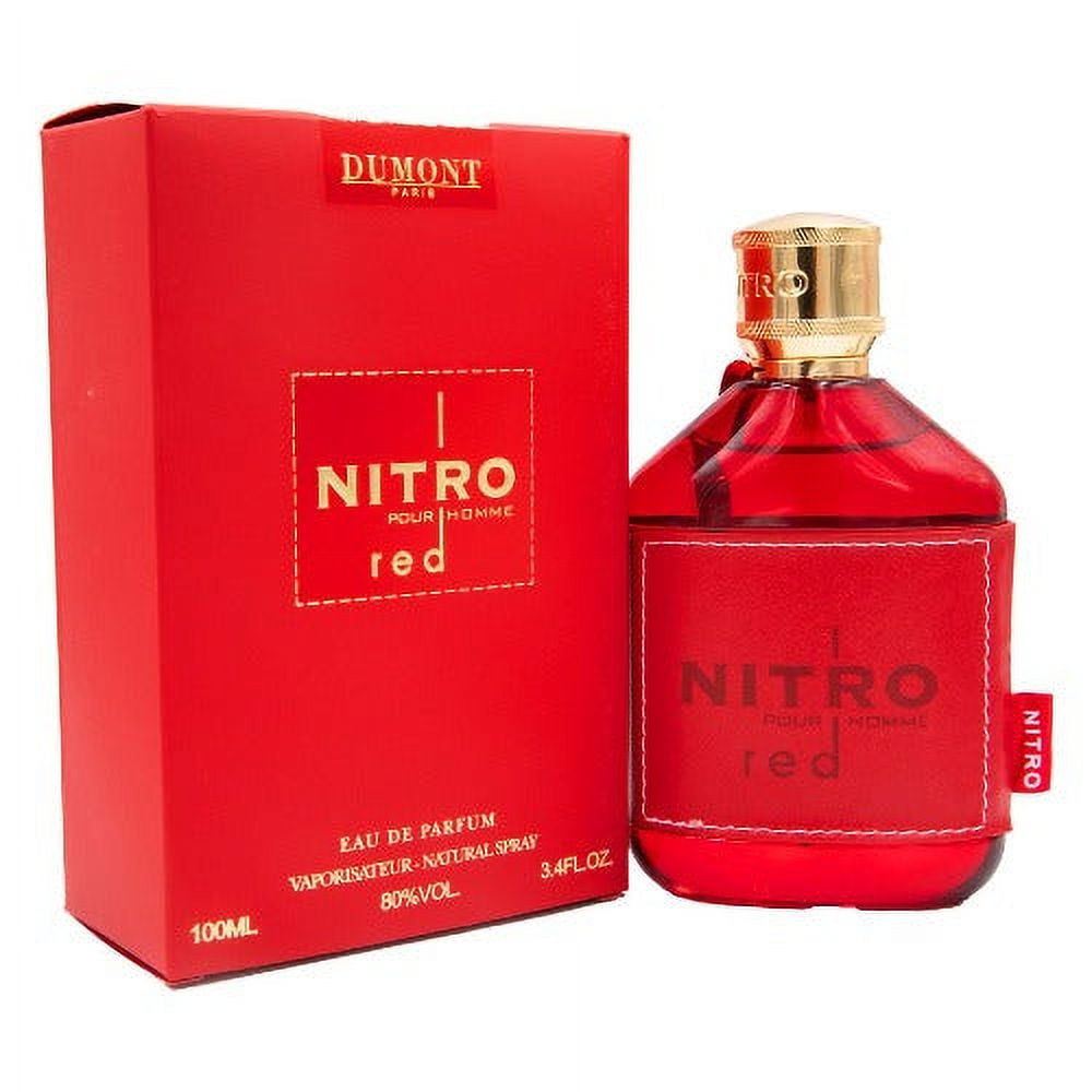 Nitro Rojo Eau de Parfum 3.4 Oz Colonia para Hombre Dumont