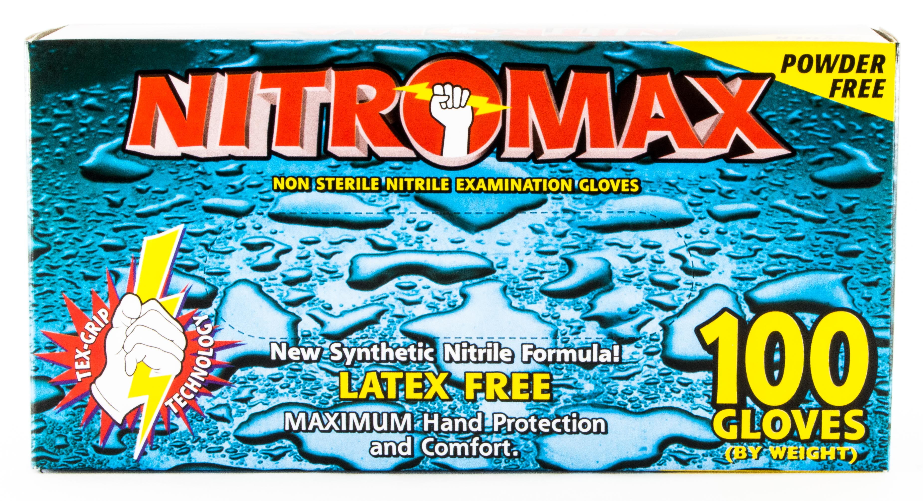 NitroMax Powder-Free Nitrile Exam Gloves – 5 Mil (X-Large) - Walmart.com
