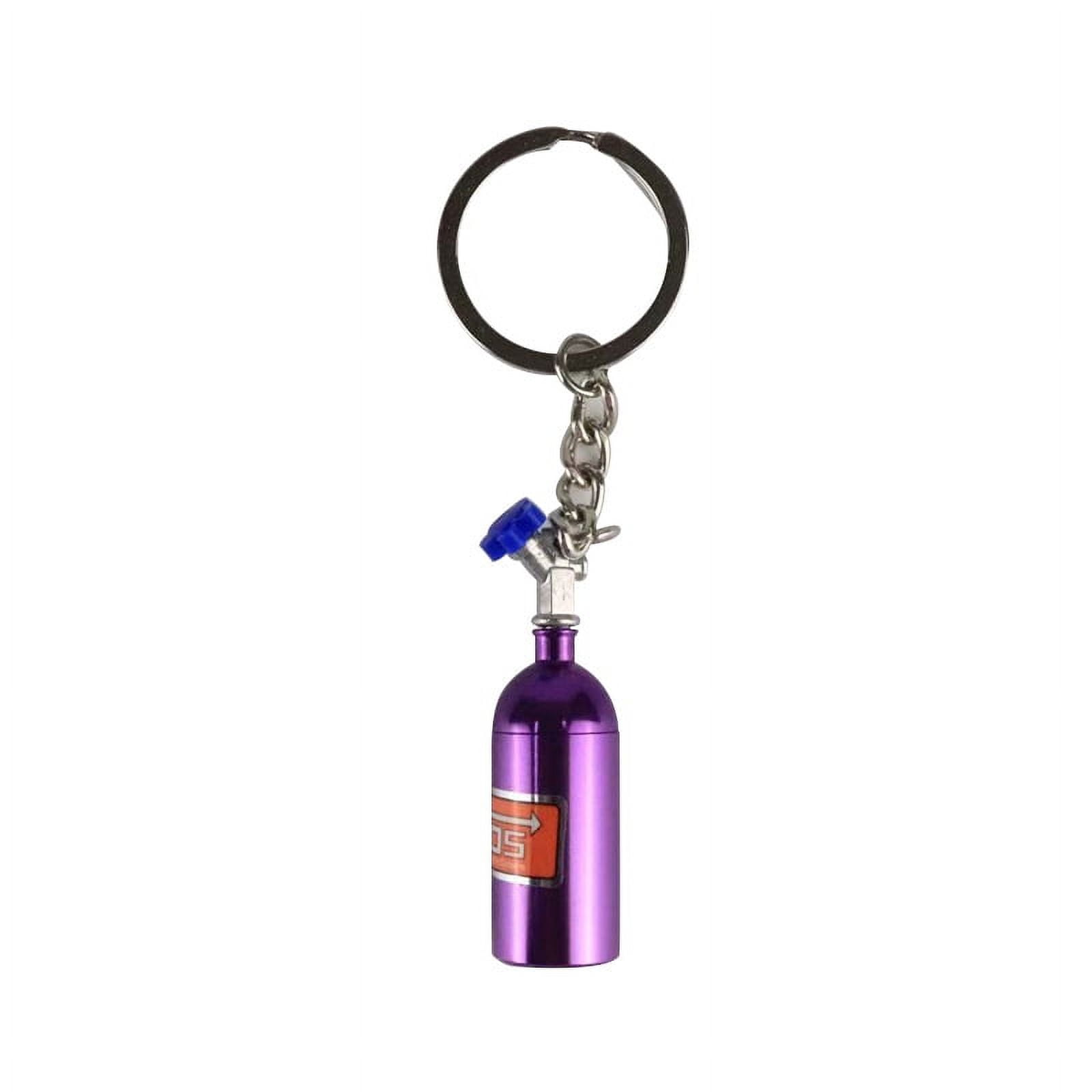 Nitrogen Bottle 1-Keychain Mini Turbo Turbocharger for Car, Rotating ...